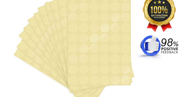 Premium Clear Round Sticker 20mm (10,000 pcs) | Fresh Leader Wholesale ...