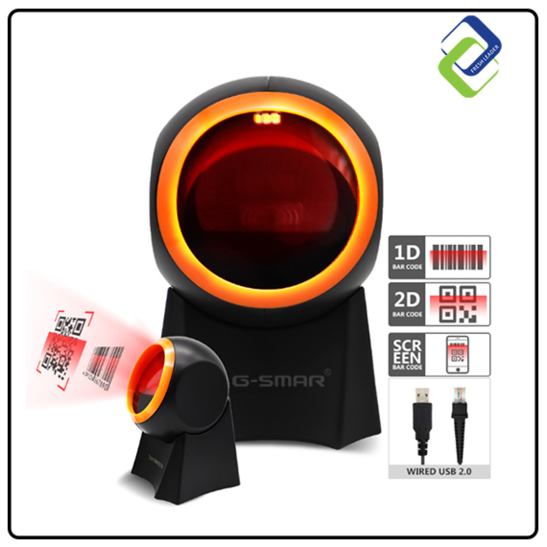 G-Smar Desktop 2D Image Barcode Scanner
