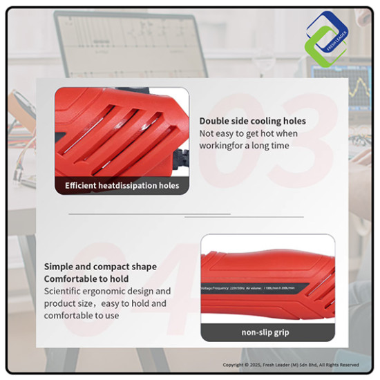 Mini Heat Blower 300W – Crafting & Shrink Wrapping Tool