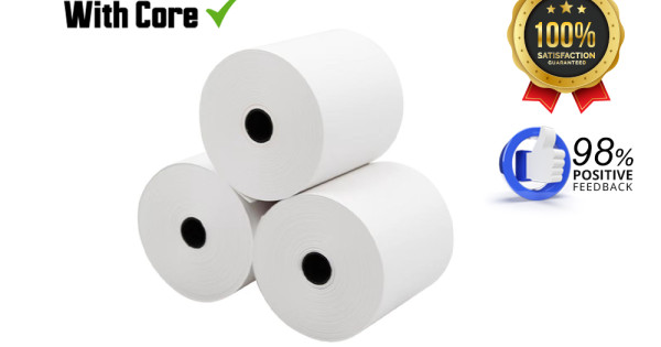 Small Core Thermal Receipt Paper (80mm x 80mm) - Fresh Leader Wholesale ...